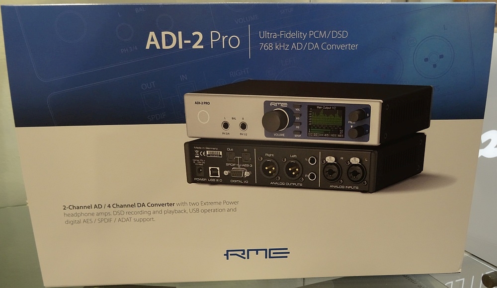 RME ADI 2 pro Kopfhörerverstärker mit Equalizer